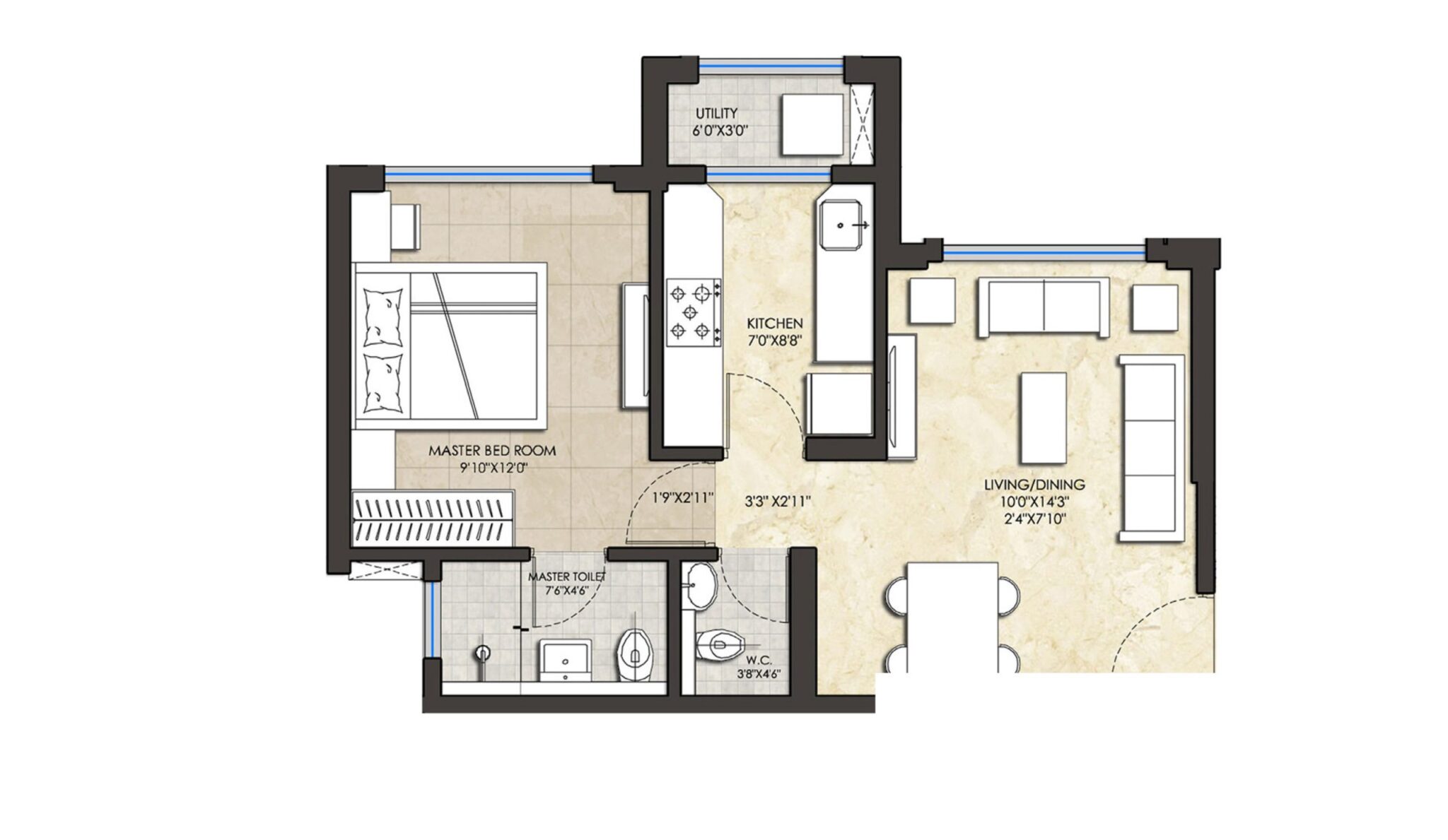 Lodha Amara Thane, Mumbai - 1, 2 & 3 BHK Homes At 79 Lacs*